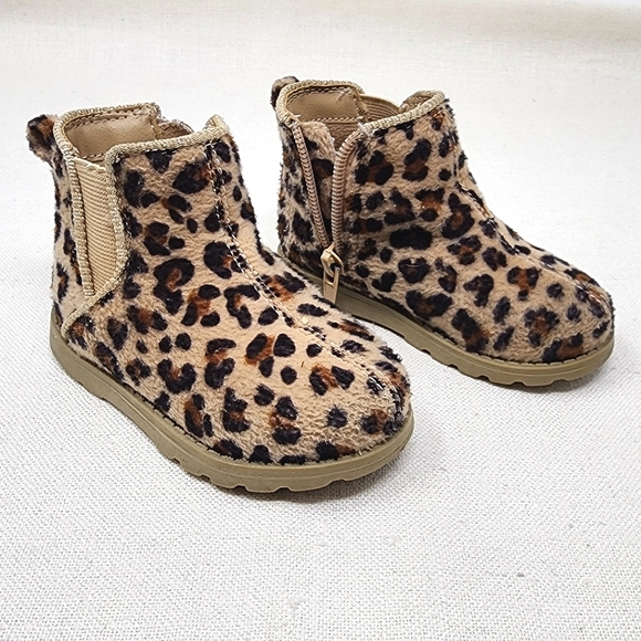 Carter's | Shoes | Toddler Girl Animal Print Boots | Poshmark